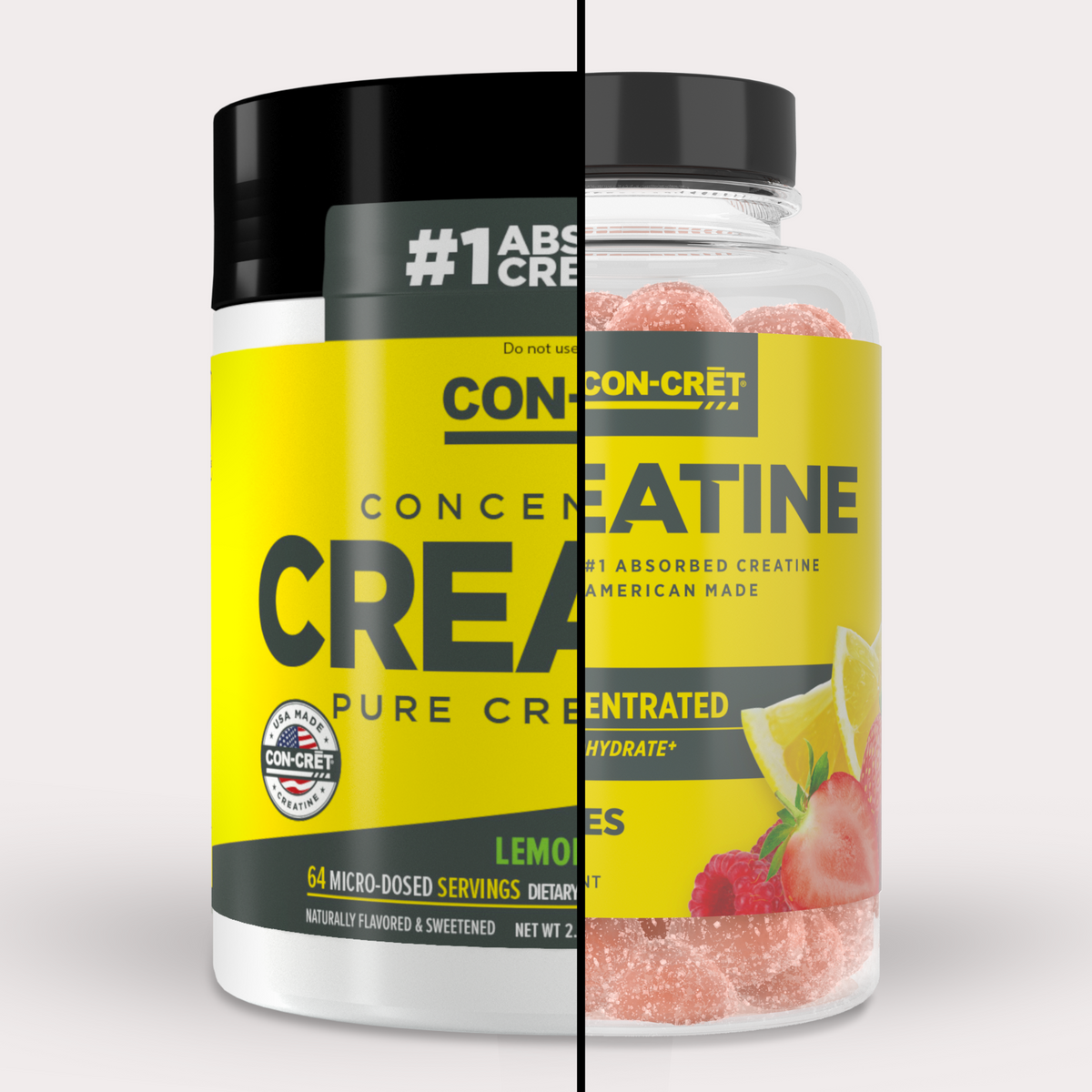 Creatine Gummies vs Powder: Which is Best For You | CON-CRĒT
