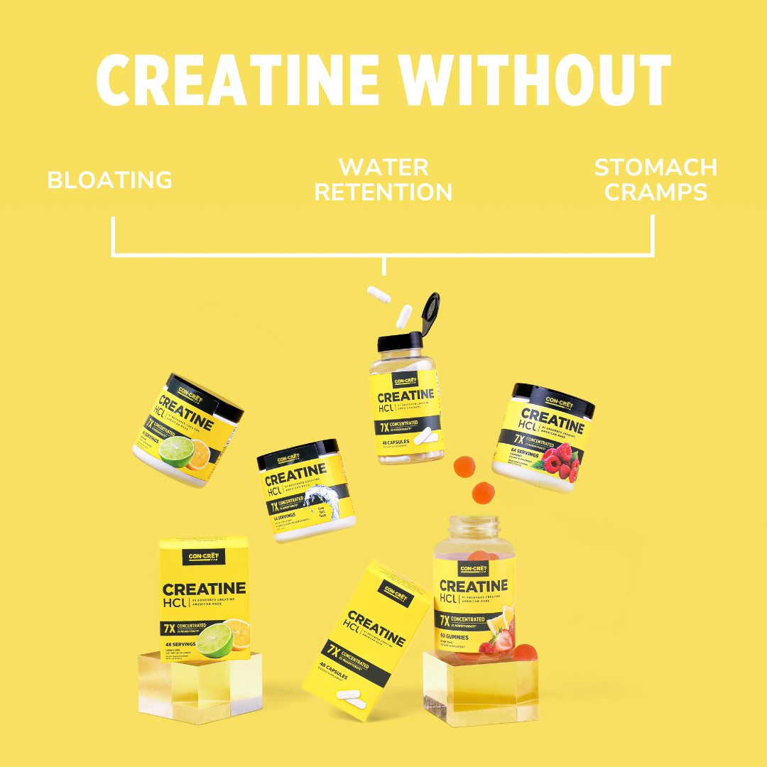 Creatine HCl vs. Monohydrate: Which Should You Take? | CON-CRET – CON ...