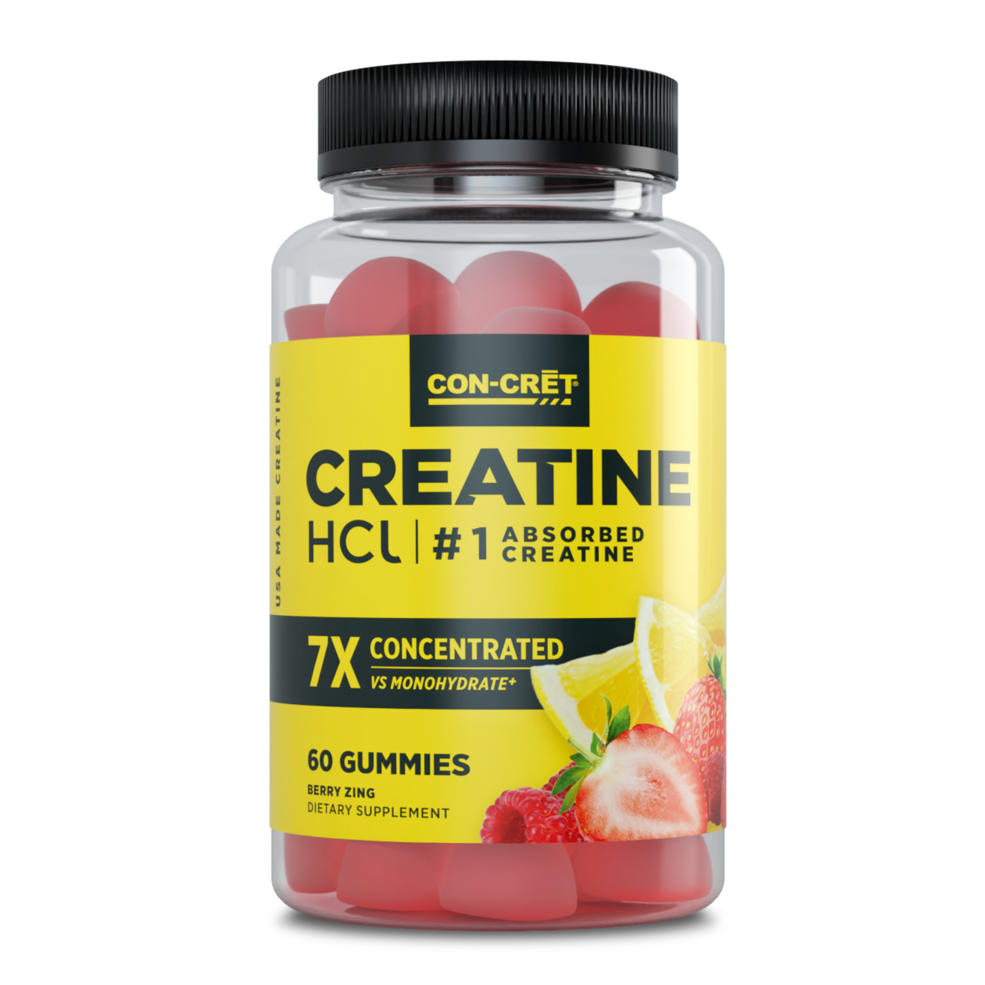 Creatine HCl Gummies | CON-CRĒT