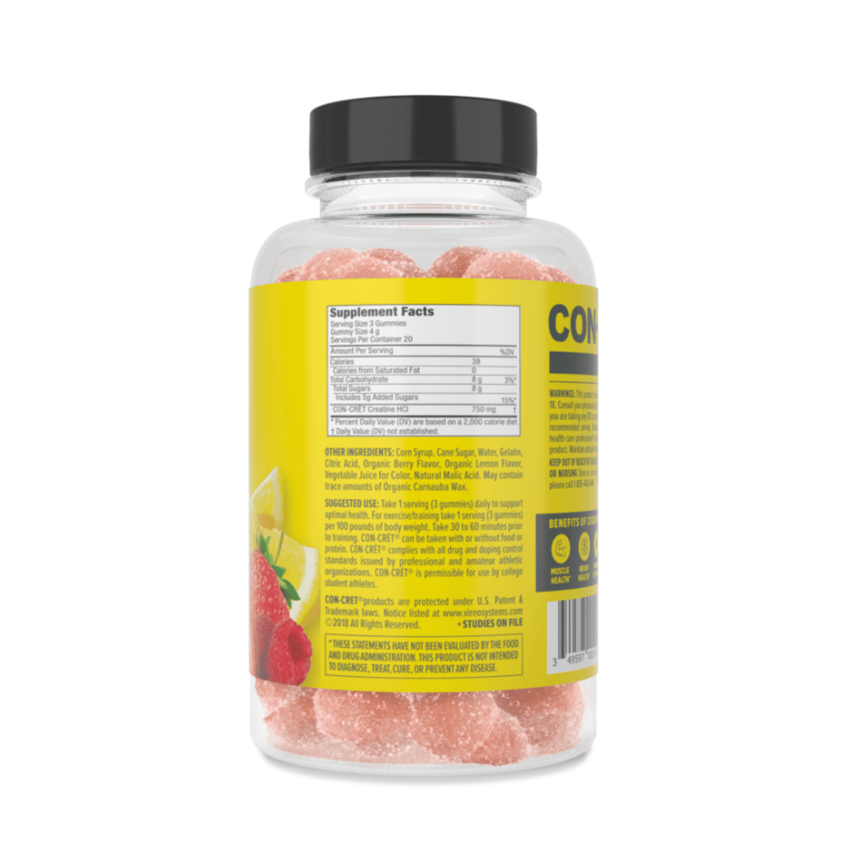 Creatine HCl Gummies | CON-CRĒT
